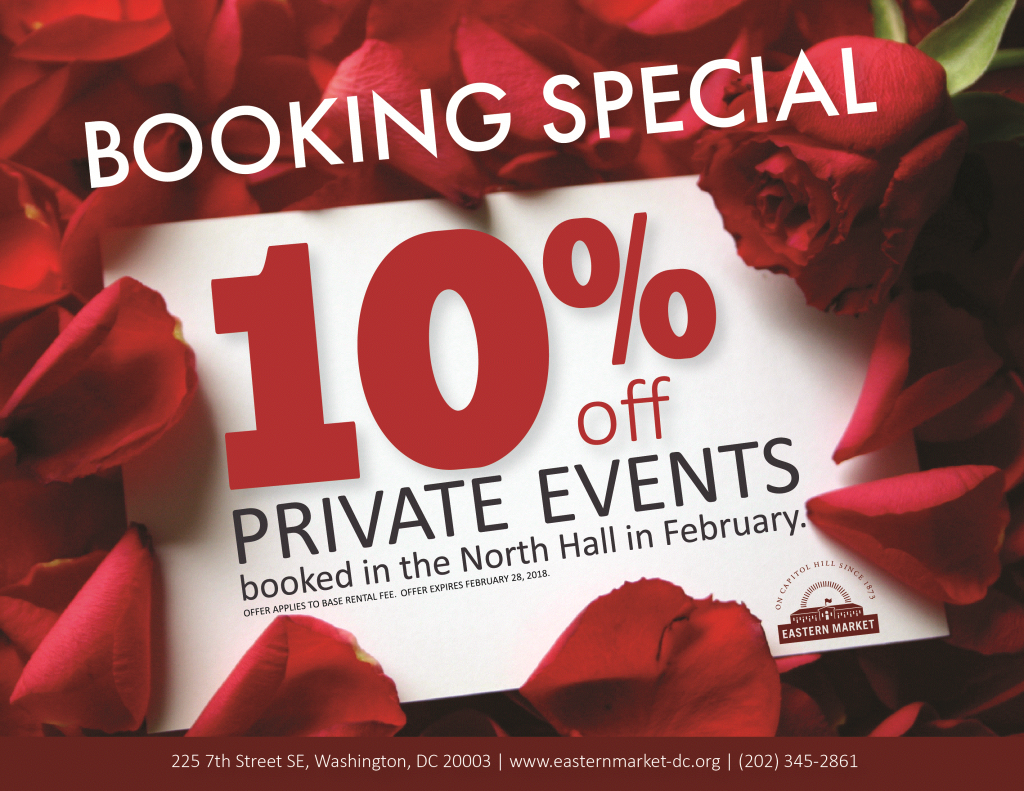 February Booking Special_2018-01 – Eastern Market DC